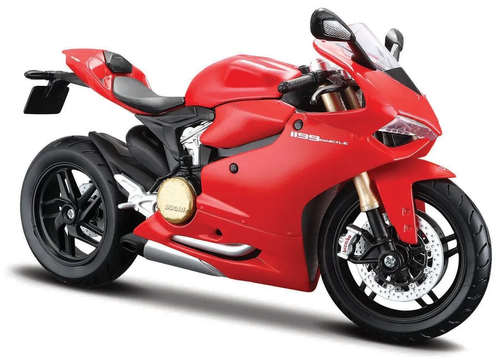 Maisto - Stavebnice - Motocykl Ducati 1199 Panigale, 1:12