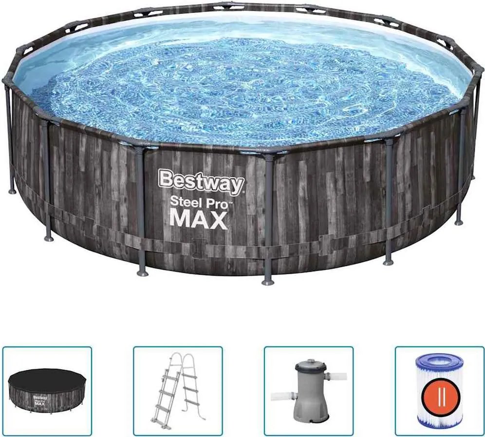 Bestway Bazénový set Steel Pro MAX kulatý 427 x 107 cm [92859]