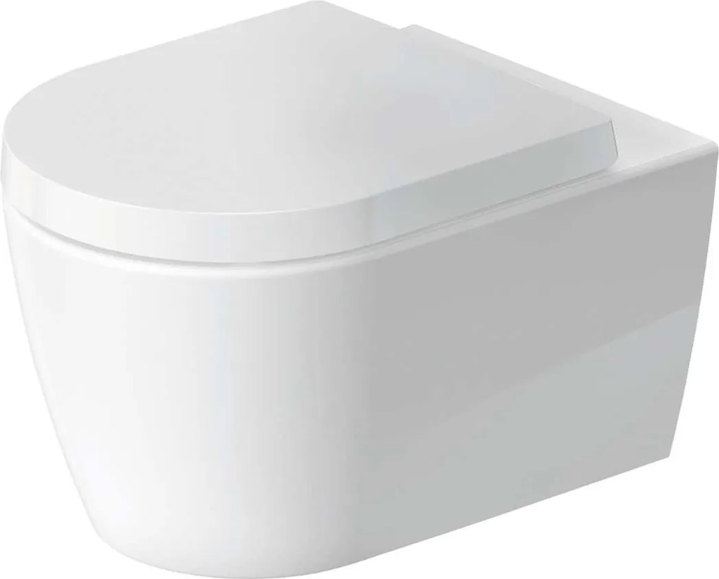 Duravit ME by Starck - Závěsné WC, Rimless, HygieneFlush, DuraShield, matná bílá 251809AC00