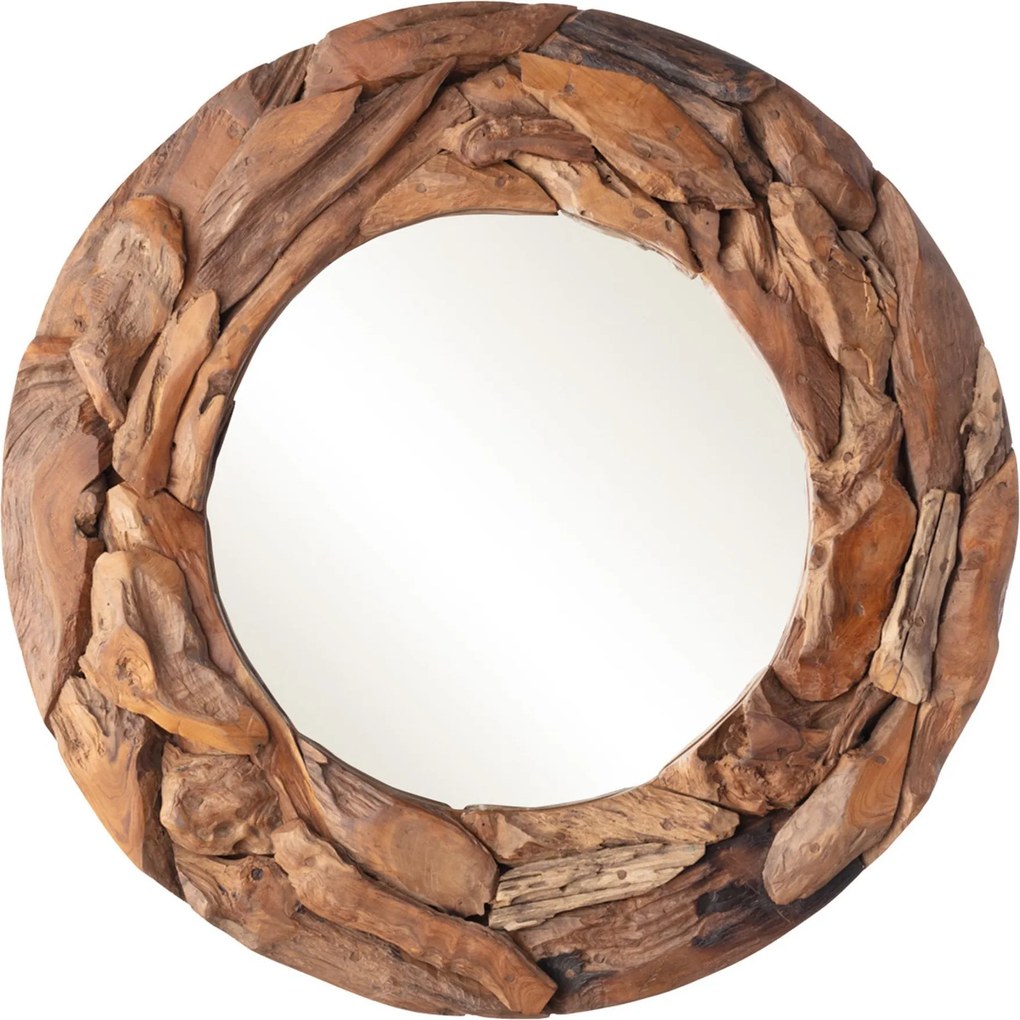 Zrcadlo Driftwood ⌀100 cm