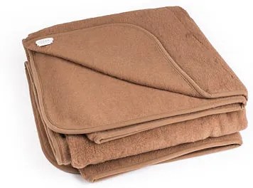 Vlněná deka Camel 1ply velikost lůžkovin 220x200