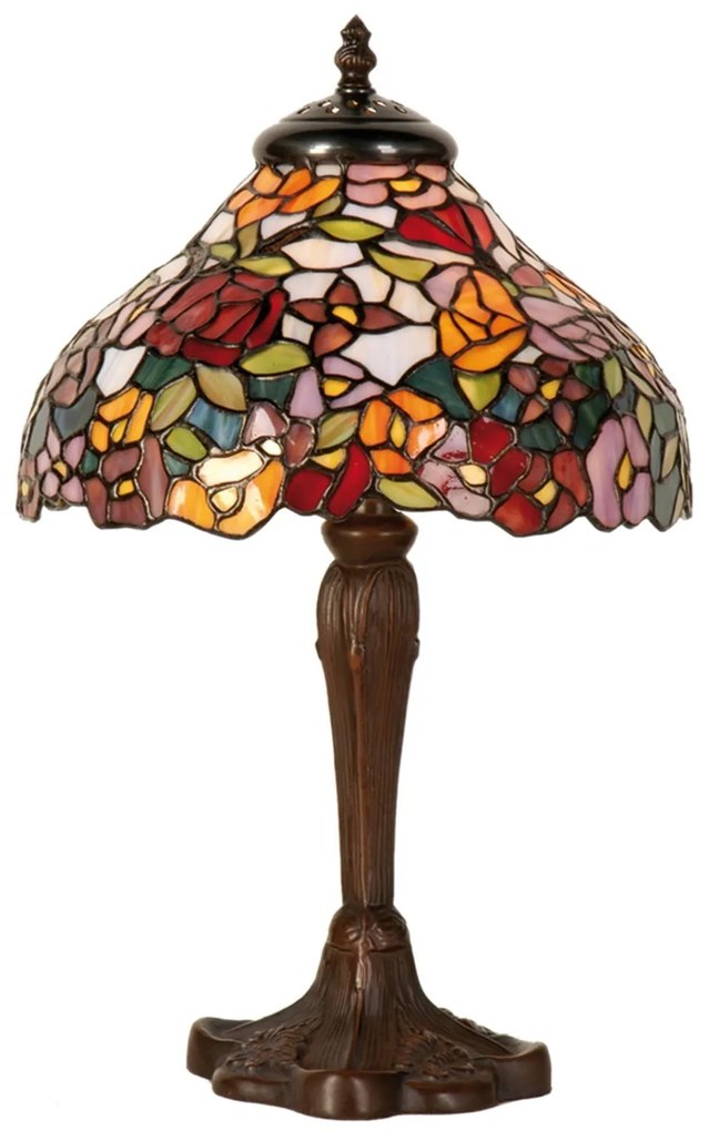 Stolní lampa Tiffany - 	Ø 26*40 cm 1x E14