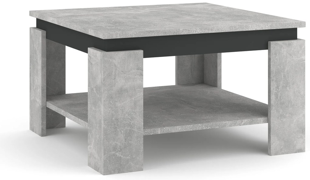 Konferenční stolek Tinto 68 cm beton/antracit