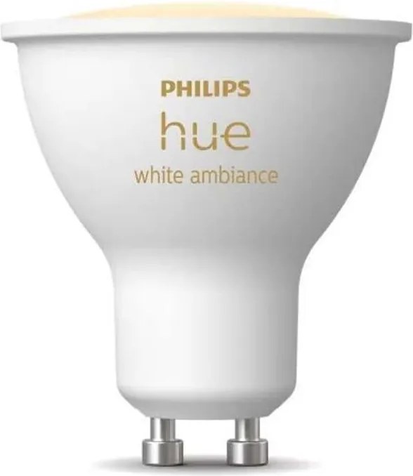 Philips Hue White Ambiance - Chytrá LED žárovka GU10, 400 lm 929003666701