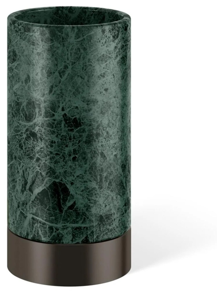 Decor Walther Koupelnový kelímek zelený mramor CENTURY SMG tmavý bronz