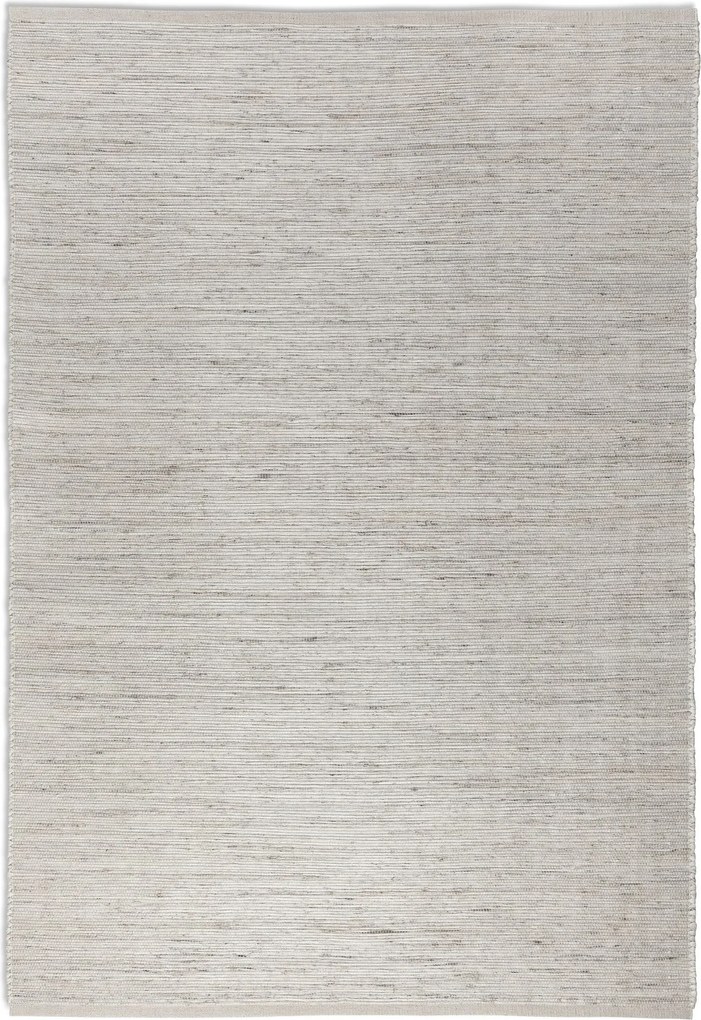 Hanse Home, Kusový koberec Handloom 105960 Dhaka Ivory White, 60x90, bílá, chodba / předsíň