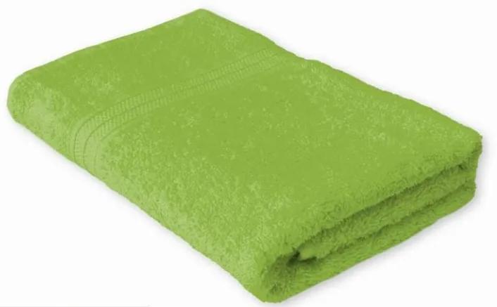 Cnm textil Osuška Barva: Zelenožlutá, Rozměr: 50x100 cm