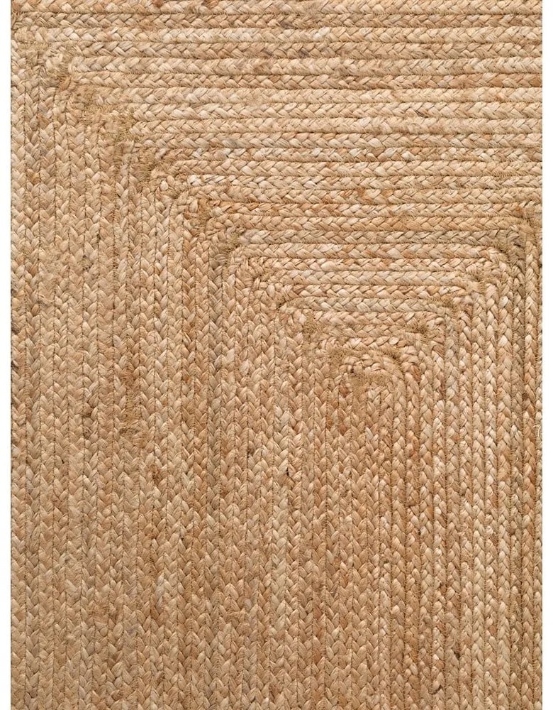 Oboustranný/ručně tkaný jutový běhoun v přírodní barvě 80x200 cm Juno – Hanse Home