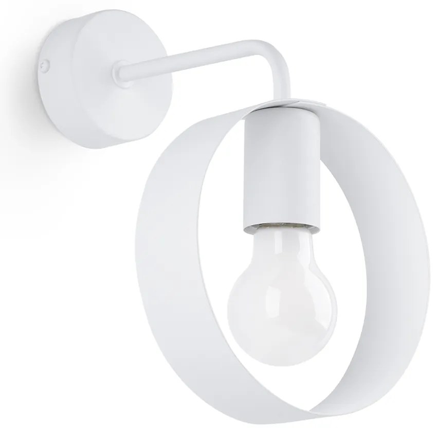 Sollux Lighting Nástěnné svítidlo TITRAN 1 bílé