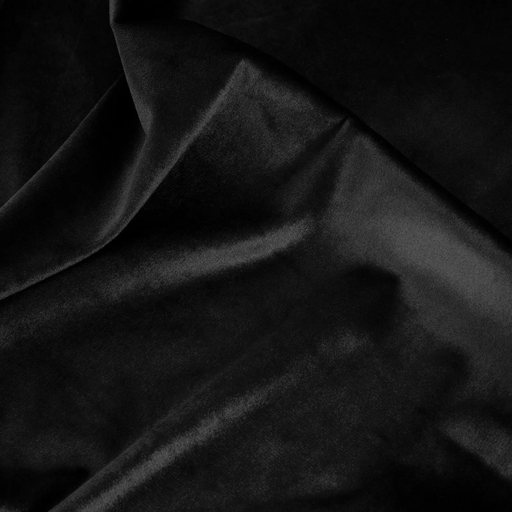 ZATEMŇOVACÍ ZÁVĚS NA PÁSCE AURA 140X270 CM ČERNÁ