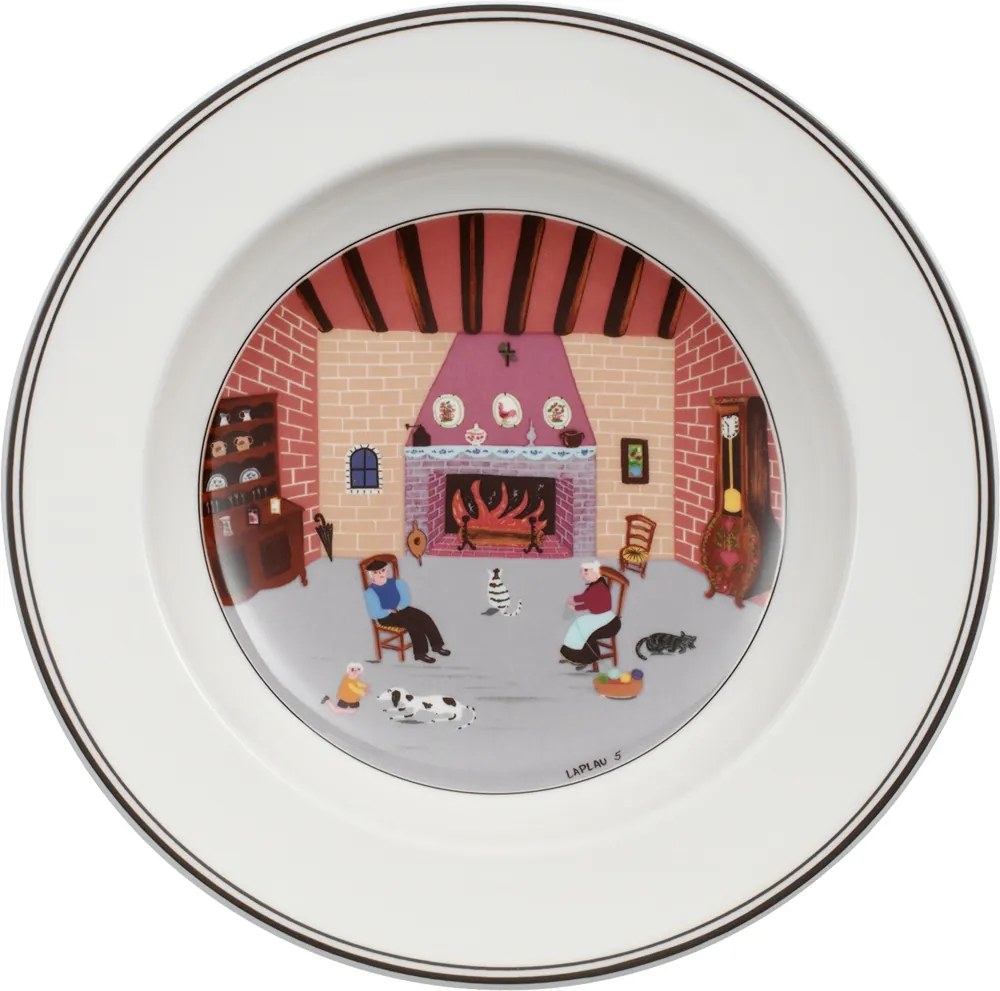 Villeroy&Boch Villeroy & Boch Design Naif hluboký talíř Krb, 22,1 cm, 310 ml