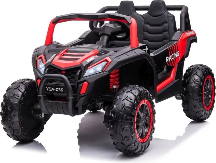 LEAN CARS Elektrické auto na baterie YSA036 červené 4x4
