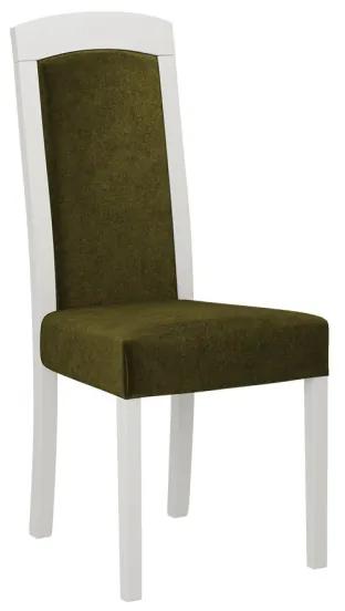 Čalouněná jídelní židle Heven VII, Barva dřeva: bílá, Potah: Soro 28