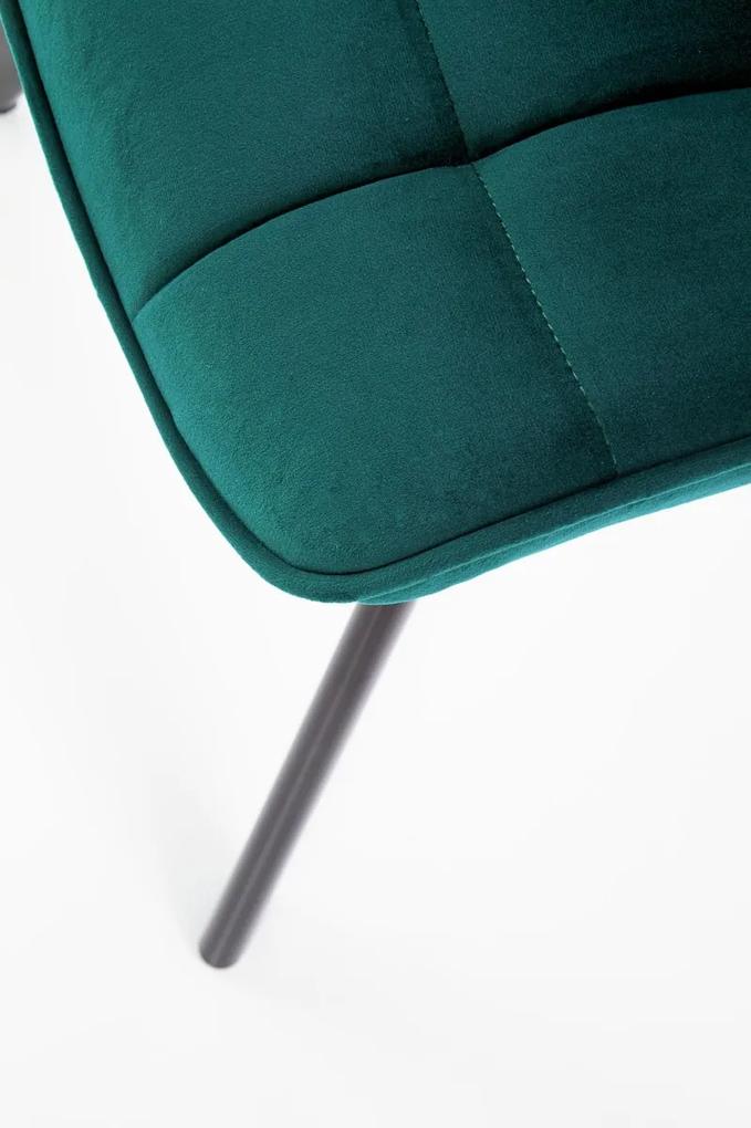 Designová židle DESIGNBLOG K332 tyrkysová