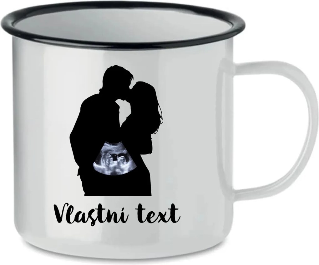 Personalizovaný retro plecháček s párem a ultrazvukem