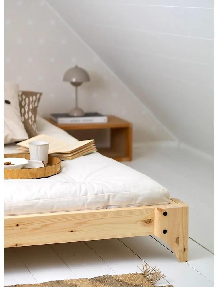 Dvoulůžková postel z borovicového dřeva s roštem 160x200 cm Elan – Karup Design