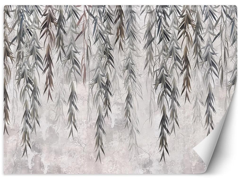 Gario Fototapeta Tropické rostliny v šedé barvě Materiál: Vliesová, Rozměry: 200 x 140 cm