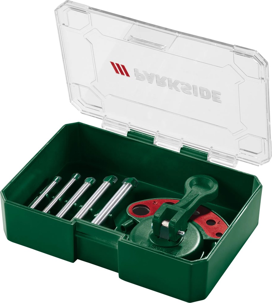 Parkside® Vrtáky na dlaždice se středicí pomůckou