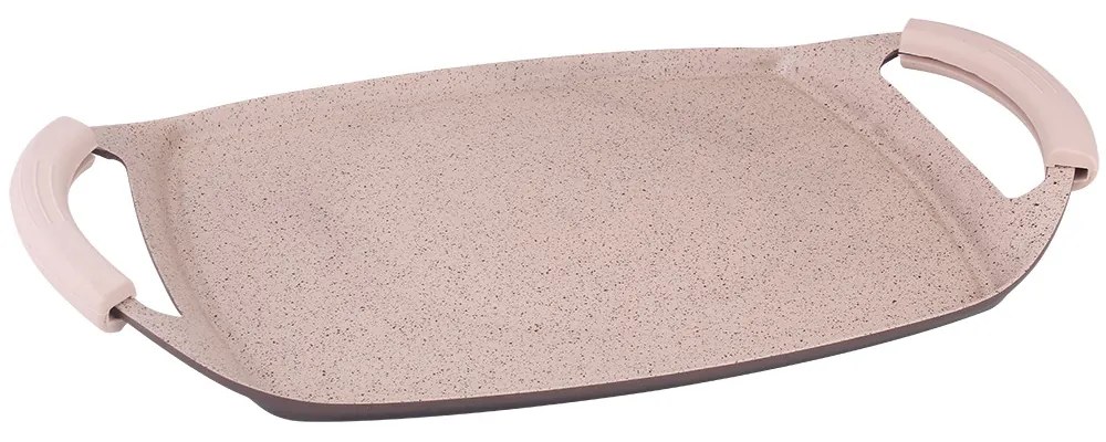 BERLINGERHAUS Grilovací deska s mramorovým povrchem 47 cm Granit Diamond Line béžová BH-1072