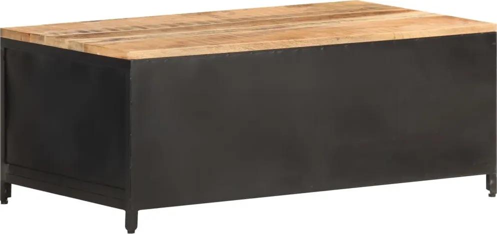 vidaXL Konferenční stolek 90 x 50 x 37 cm masivní hrubý mangovník [323136]