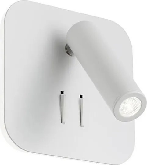 Redo 01-1491 - LED Nástěnné svítidlo QUDA LED/6W/230V + LED/3W CRI 90 bílá
