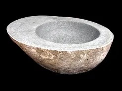 Indera The Lavabo Slice Avocado 57039 Umyvadlo z přírodního říčního kamene