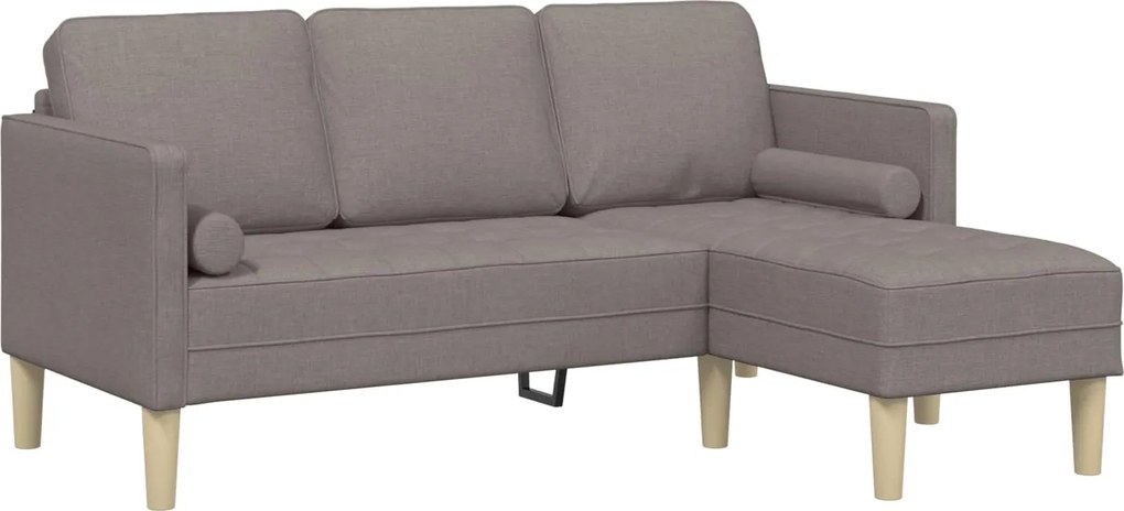 Set pohovek 2 ks Taupe Polyester 3329257