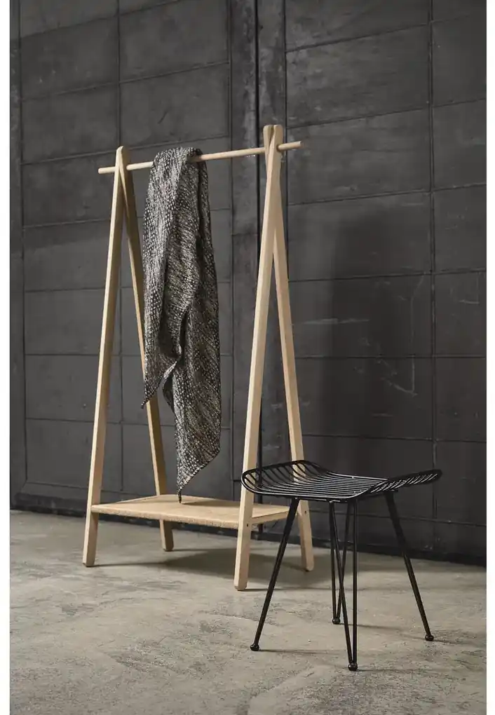 Villa Collection, Kovová stolička Svale Black 41 cm | černá | BIANO