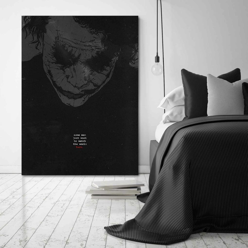 Gario Obraz na plátně Joker čb - Nikita Abakumov Rozměry: 40 x 60 cm