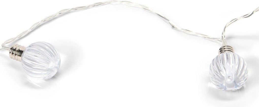 Tchibo - Světelný řetěz s LED »Žárovky« - barva: transparent