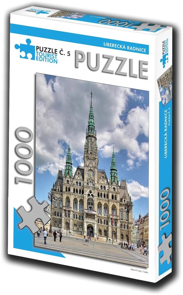 Puzzle tourist edition puzzle liberecká radnice 1000 dílků (č.5)