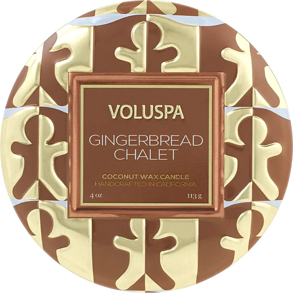Voluspa svíčka Gingerbread Chalet, 113 g