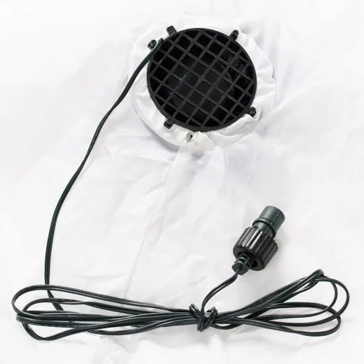Deuba Nafukovací sněhulák s 20 LED diodami