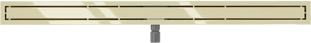 MEXEN - Flat M13 lineární odtokový žlab, 2v1, 150 cm, zlatá - 1510150