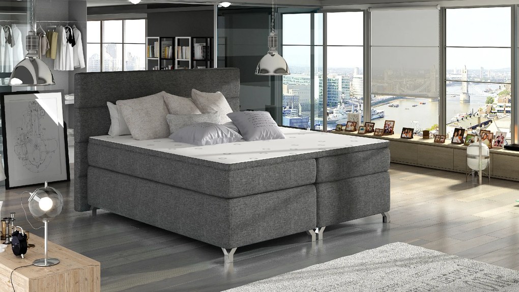 Amadeo boxspring postel 180X200 Materiál / Dekor: Sawana 14