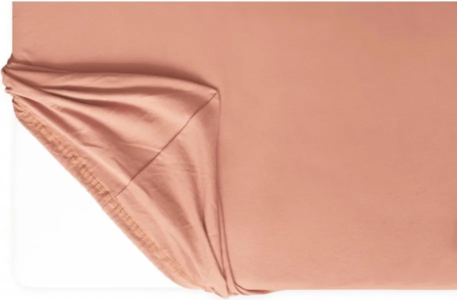 HEDDA Prostěradlo Jersey Lycra premium mini starorůžové rozměr: 60 x 120 cm