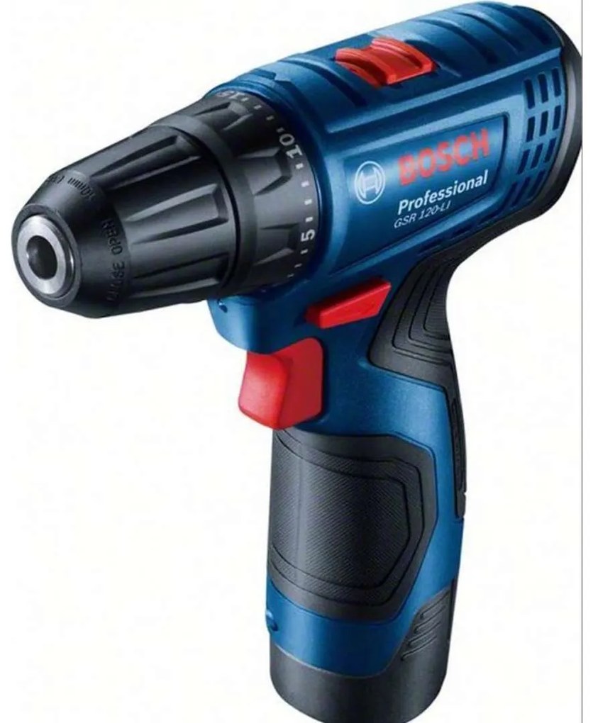 Bosch - 12V AKU vrtací šroubovák, 2x aku 2,0 Ah, nabíječka, s příslušenstvím 06019G8002