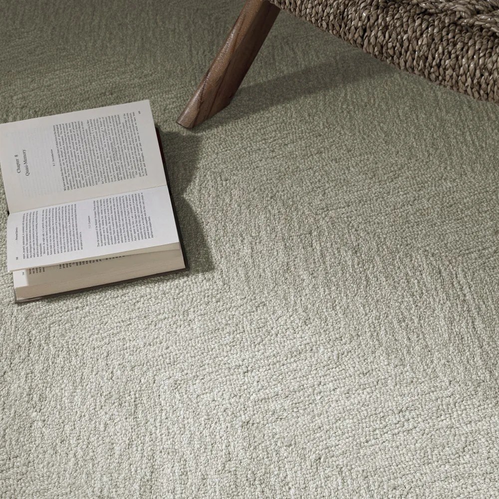 Krémový ručně tkaný koberec s příměsí vlny 200x290 cm Theodore Chevron – Asiatic Carpets