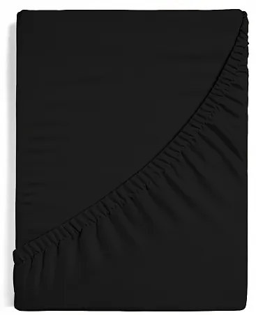 Matějovský napínací prostěradlo jersey Černé na matraci: 120 x 200 cm