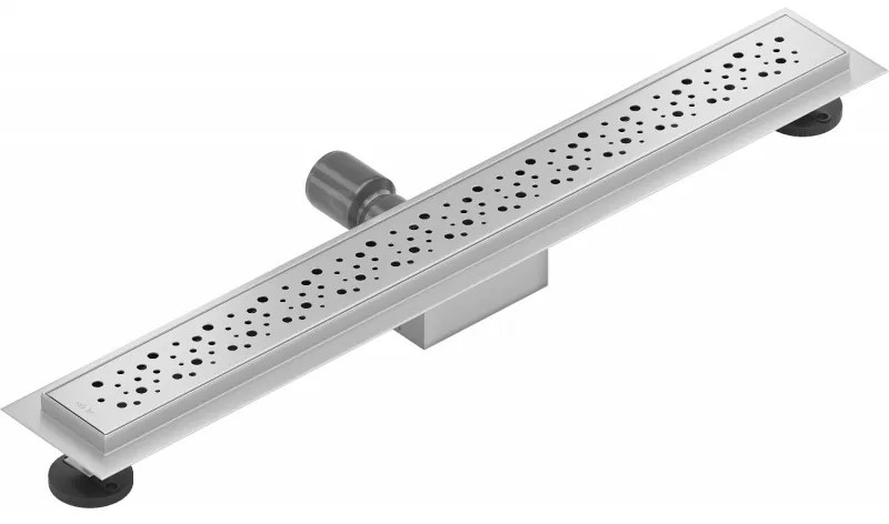 Mexen Flat nerezový sprchový žlab 60 cm vzor M12, 1021060-15