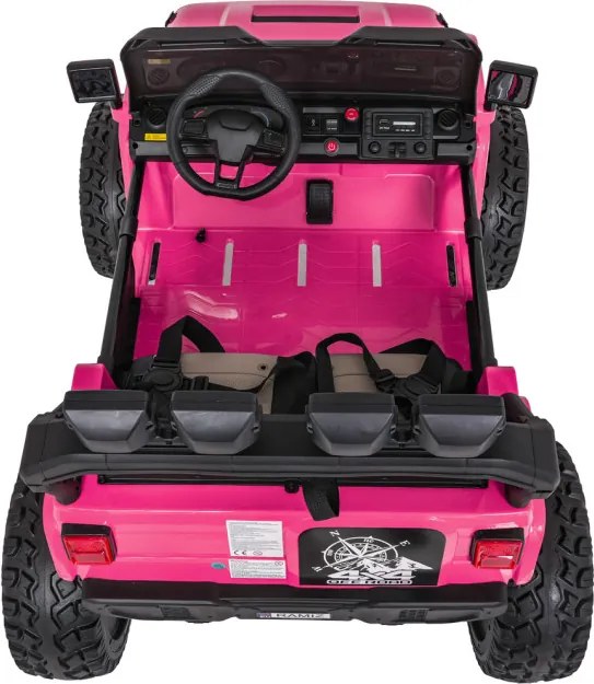 Elektrické autíčko Extreme Sport 4x4 růžové