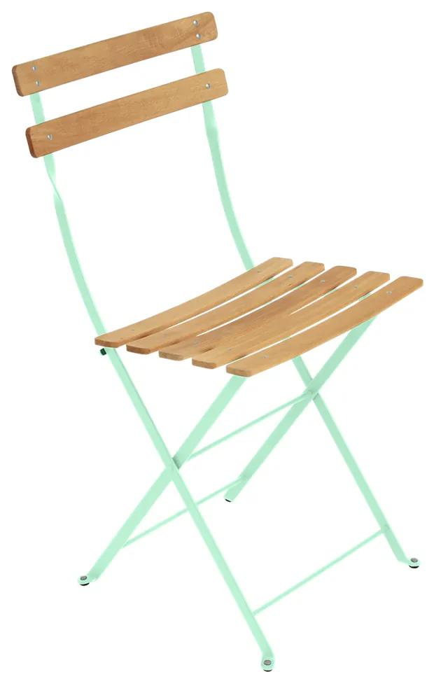 Fermob Skládací židle BISTRO NATURAL - Opaline Green