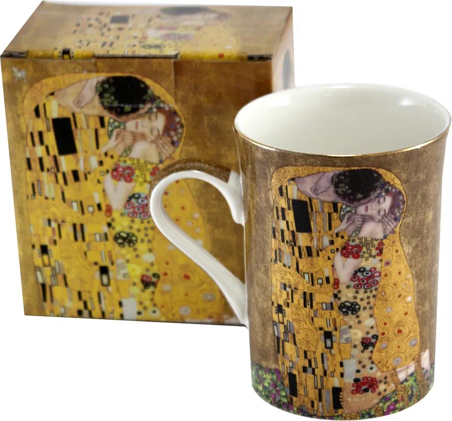 Home Elements Luxusní porcelánový hrnek – Klimt