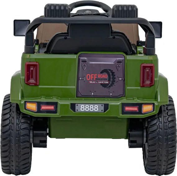 Elektrické autíčko Off Road MOUNTAIN zelené