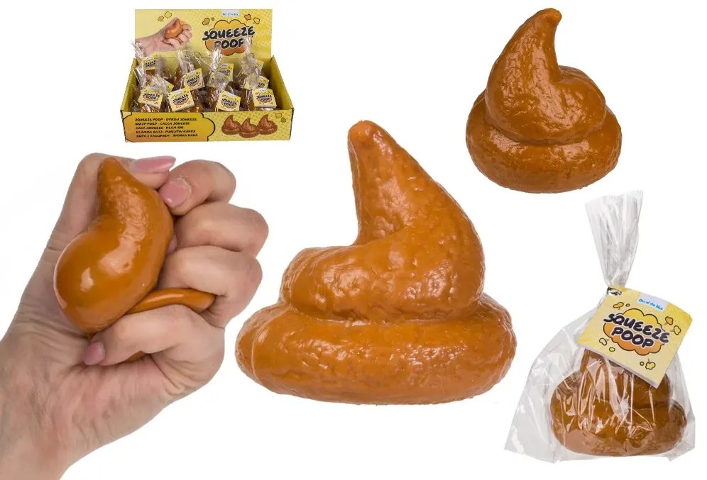 OOTB Antistresové mačkací umělé hovínko