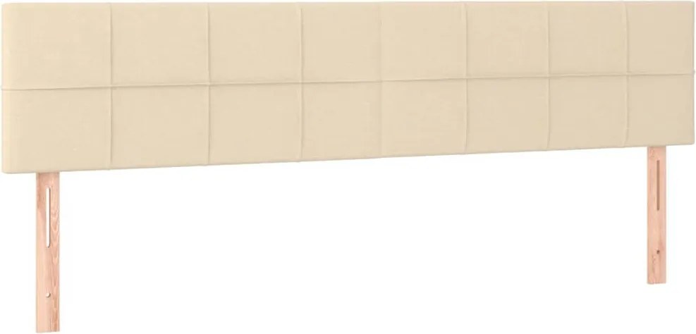 Box spring postel s matrací krémová 120x190 cm textil 3270409