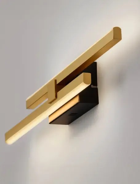 Designové nastěnné svítidlo Amica Zlatá