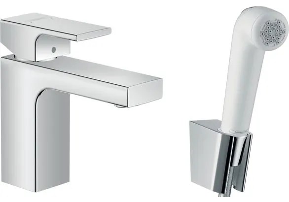 Hansgrohe Vernis Shape Umyvadlová baterie se sprchou, chrom 71216000