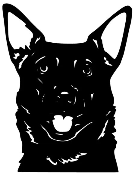 Samolepka Australská kelpie pes