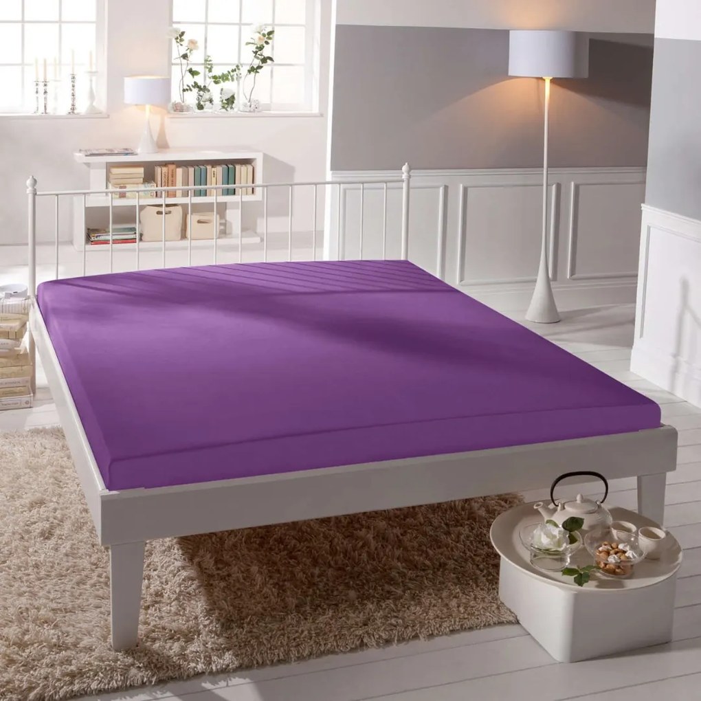 TP Microtop prostěradlo 180x200 - Fialová